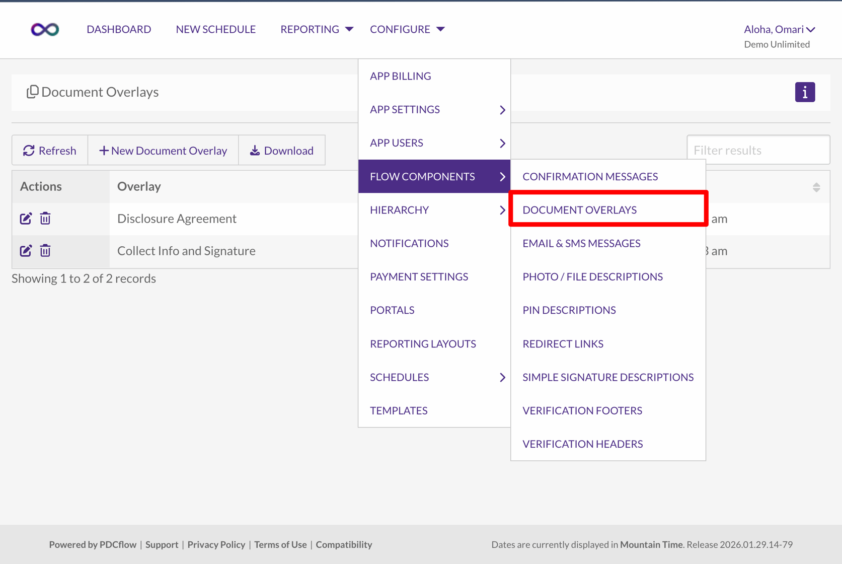 How to Create Document Overlays for Flow Requests